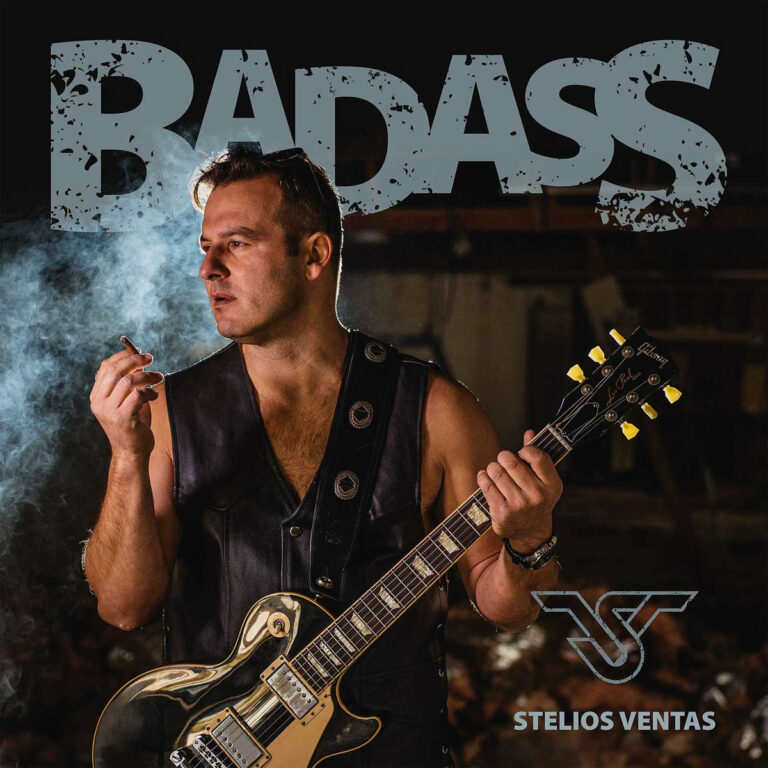 Stelios Ventas muestra su tercer álbum "Badass" - Apuesto al Rock
